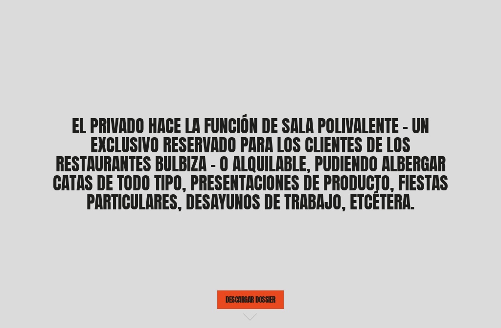 El Privado - Qué es