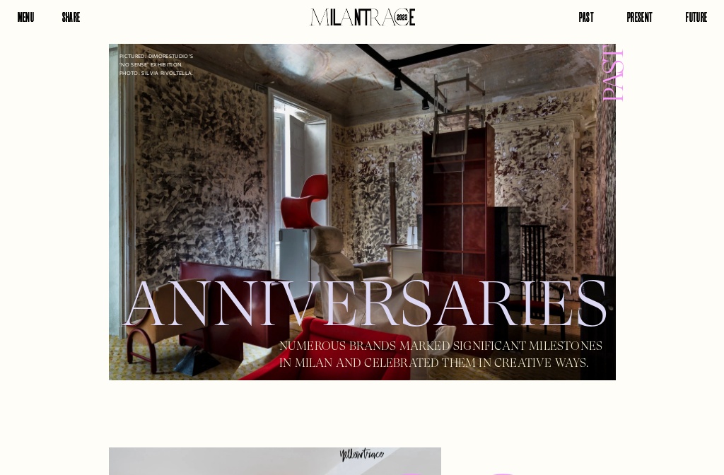 MILANTRACE 2023 — Past: Anniversaries