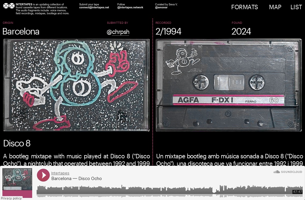 Intertapes — Barcelona — Disco Ocho