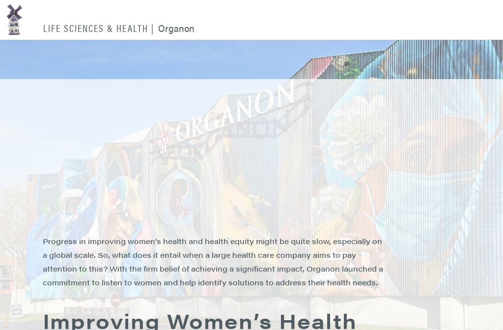 Dutch Industry — Organon