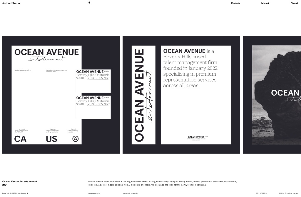 Astrae Studio — OCEAN AVENUE ENTERTAINMENT