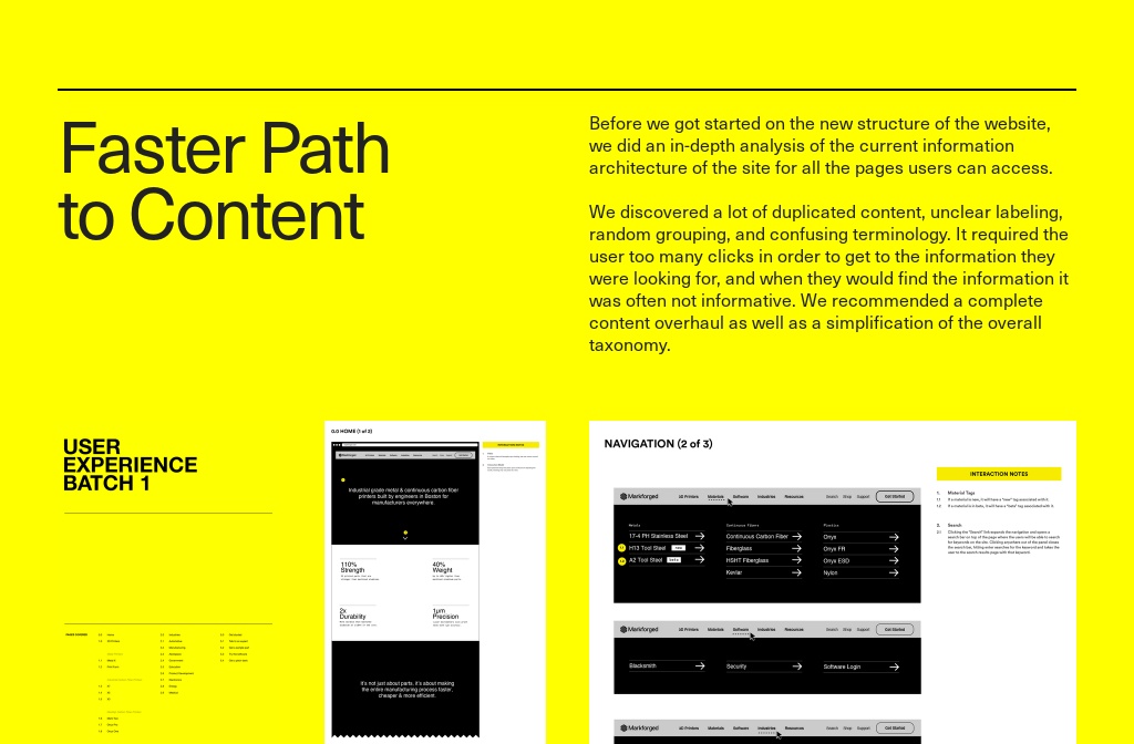 Markforged — User Experience