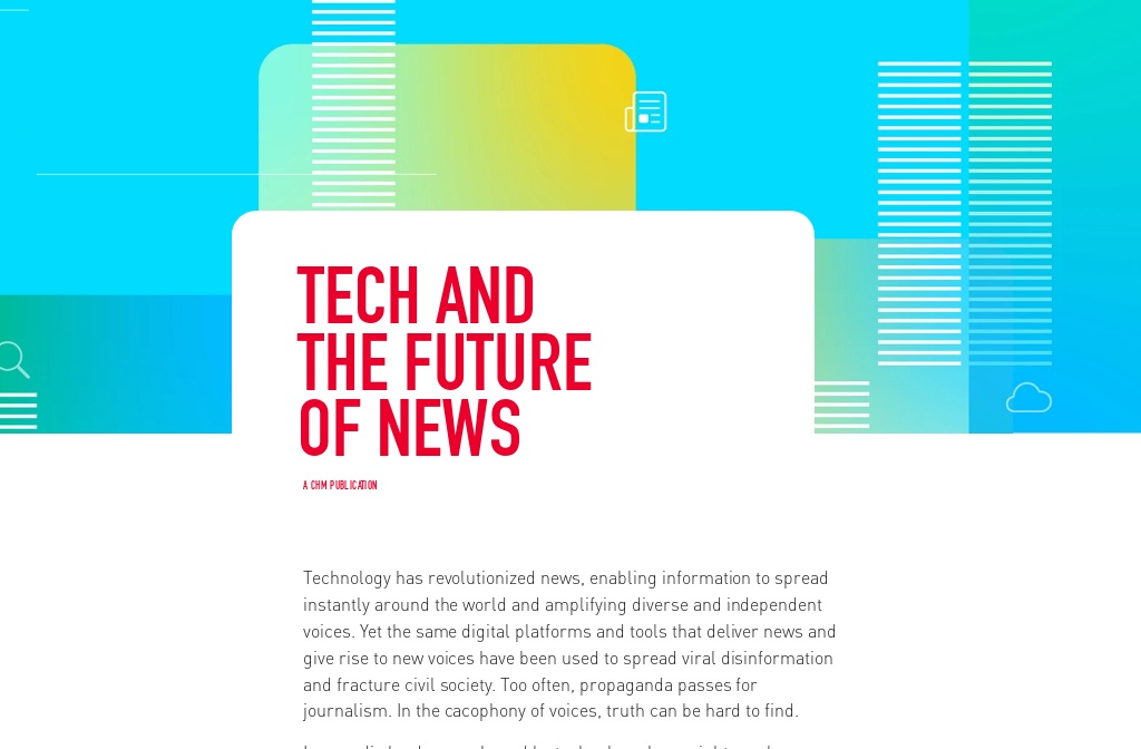 CHM Tech and the Future of News