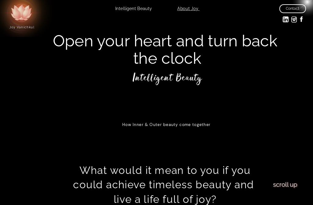 Intelligent Beauty With Joy