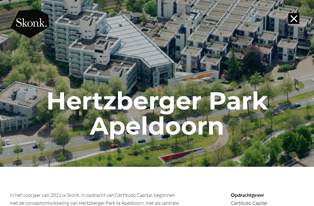 Skonk — Skonk - Hertzberger Park Apeldoorn