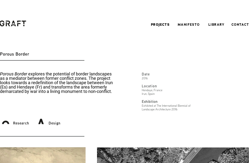 GRAFT — POROUS BORDER