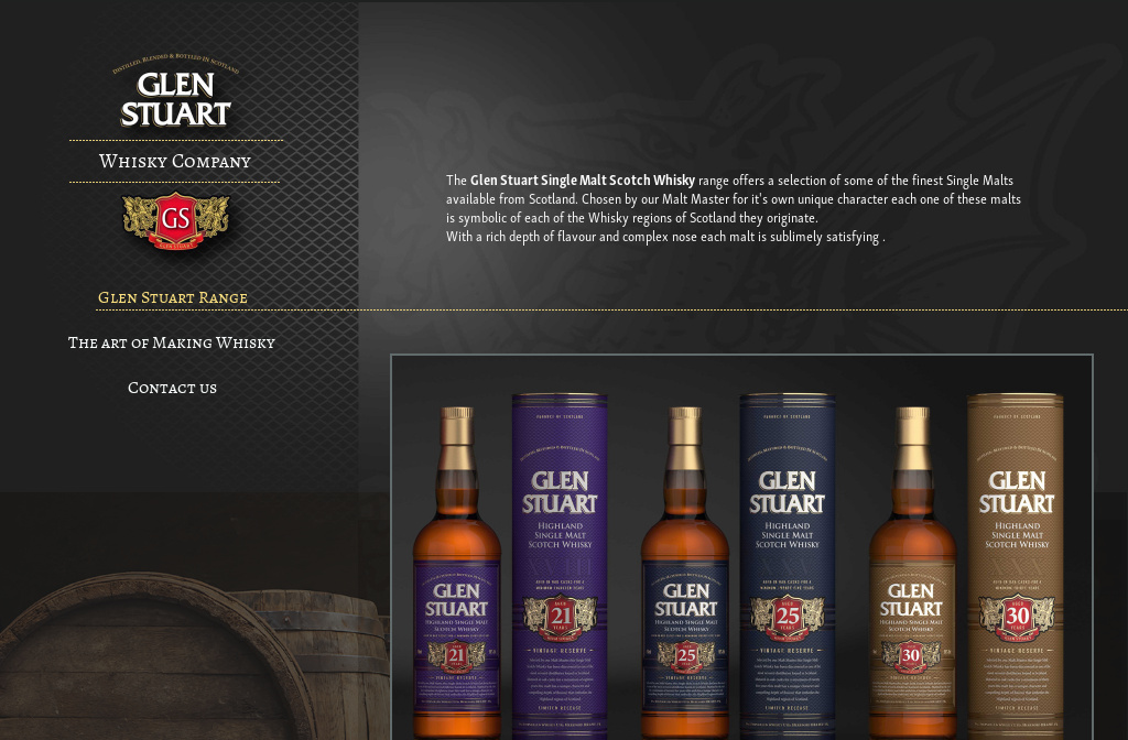 Glen Stuart Whisky Range