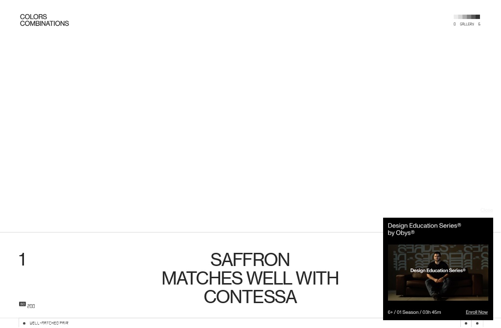 Colors Combinations — Saffron Info