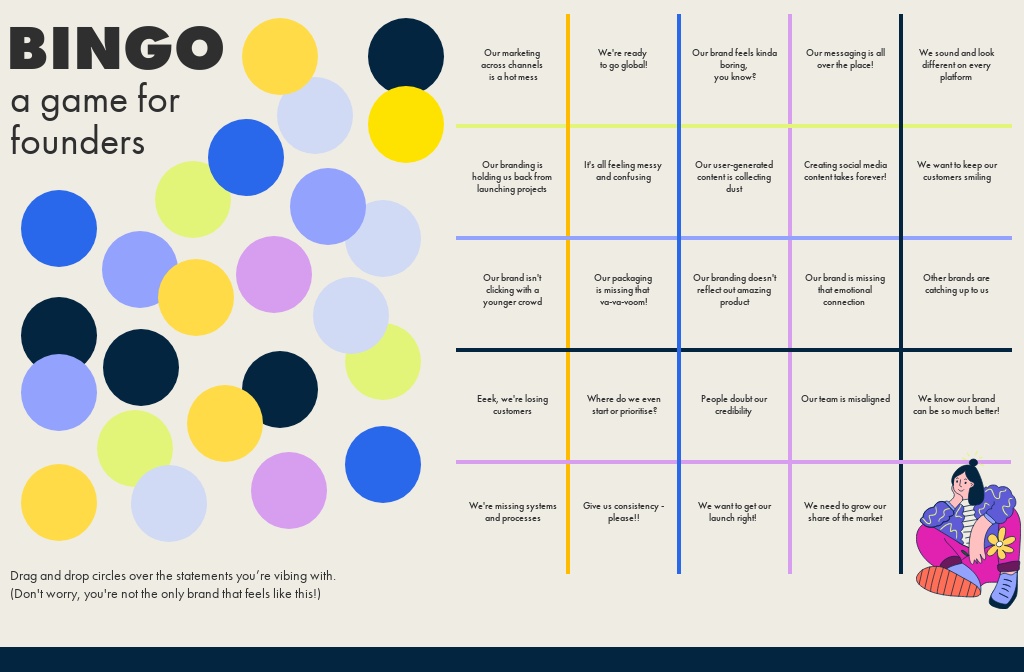 Louise Brough | Designer — Founders bingo