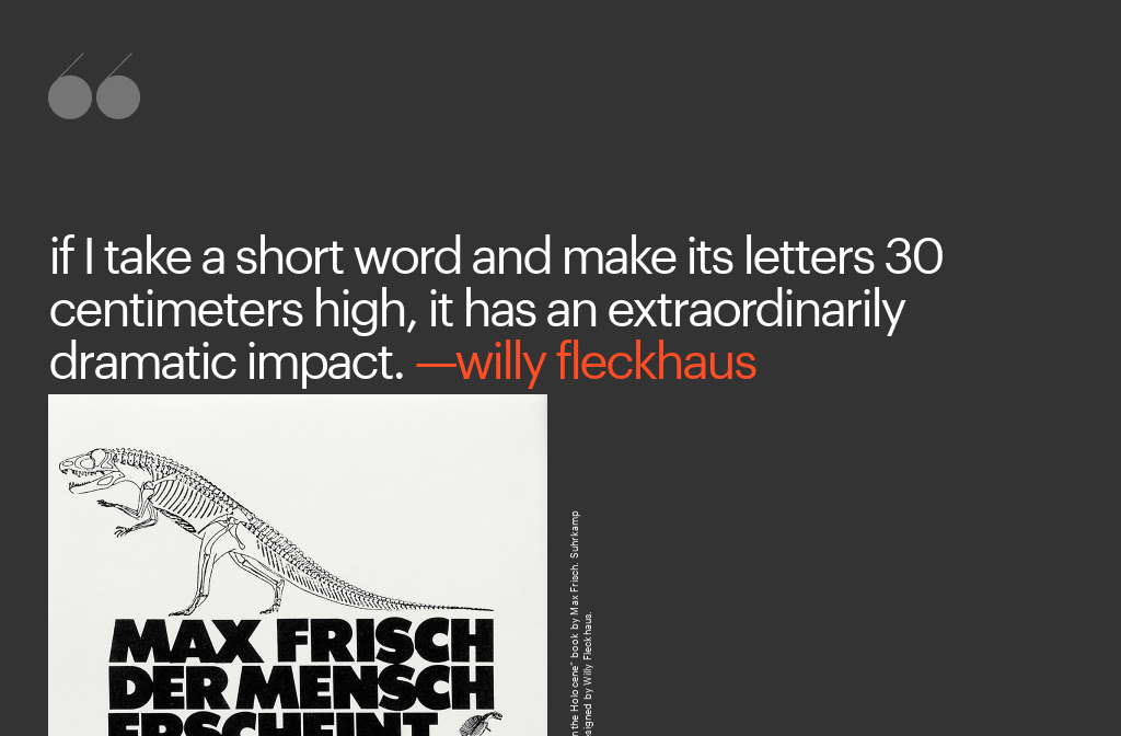 Readymag Stories: Willy Fleckhaus
