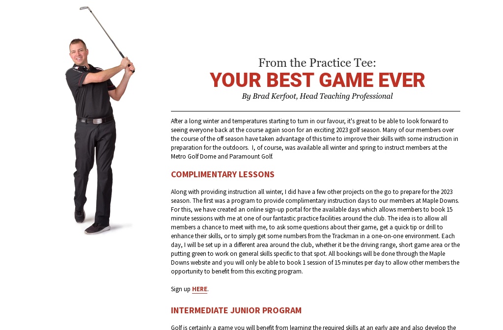 Maple Downs - April 2023 — Page 8