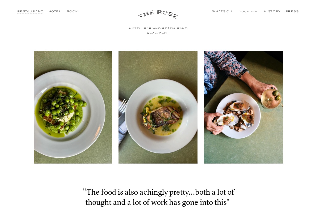 The Rose — Hotel, Bar and Restaurant