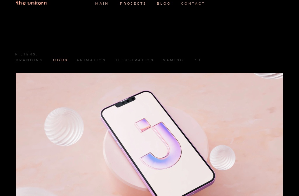 The Unicorn — UI/UX