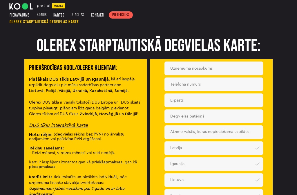 KOOL Business — OLEREX