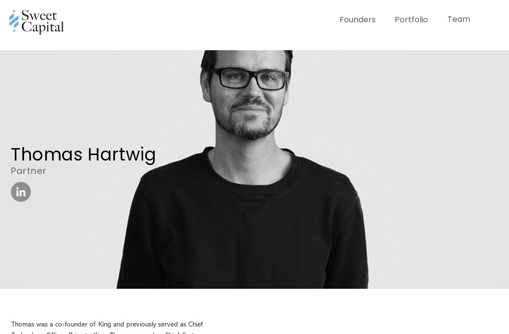 Sweet Capital Team - Thomas Hartwig