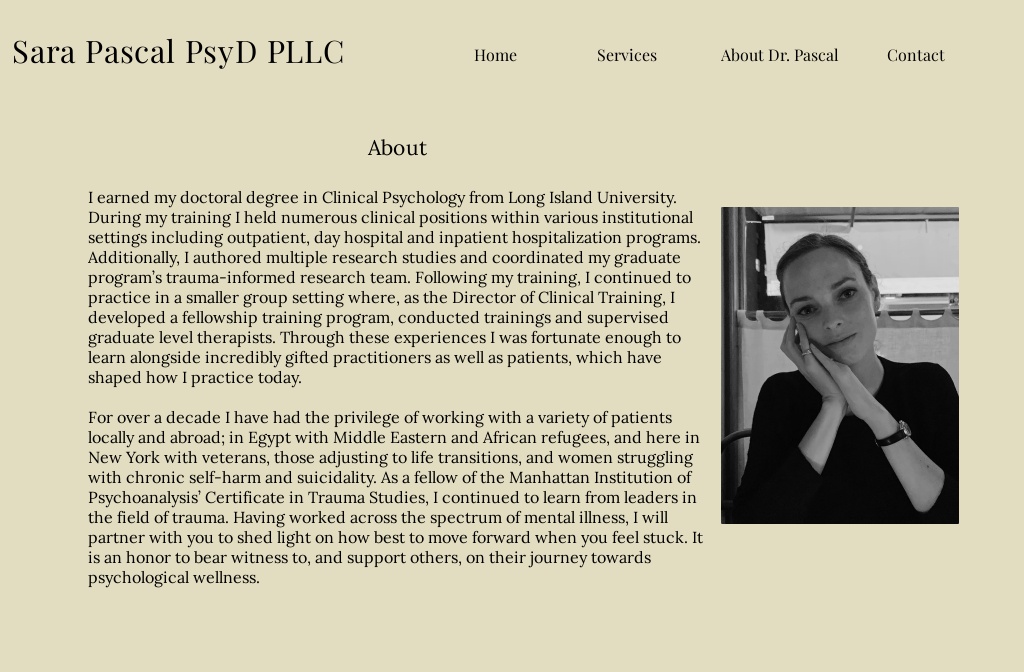 Sara Pascal PsyD PLLC — Page 3