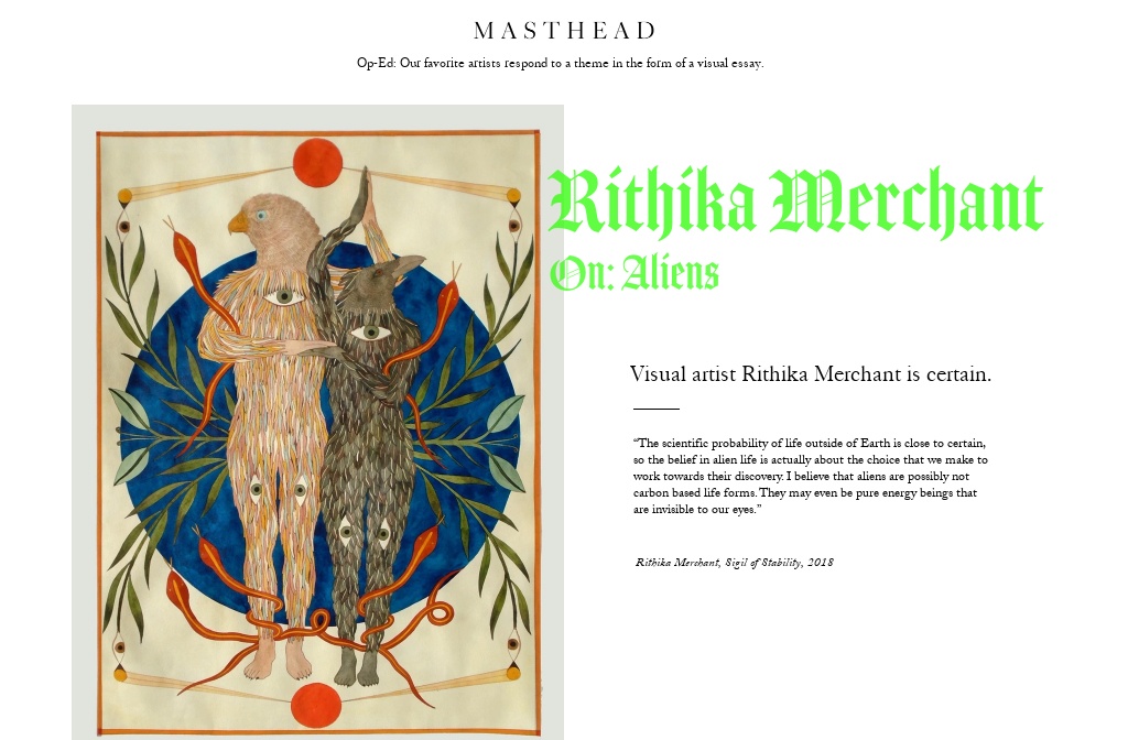 Rithika Merchant - Masthead Magazine - Op-Ed