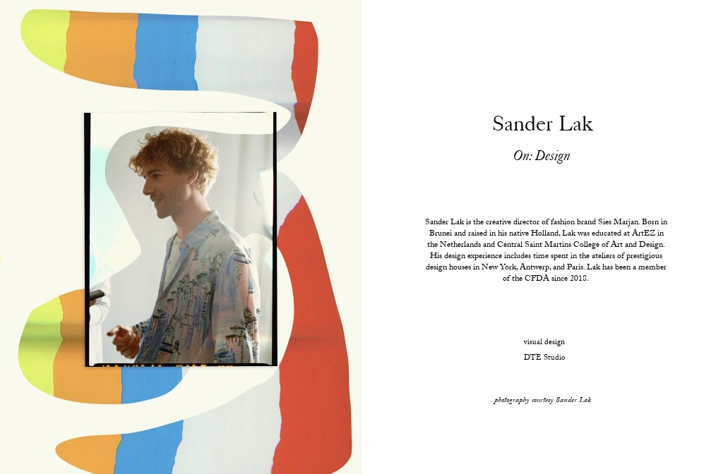 On: Design — Sander Lak