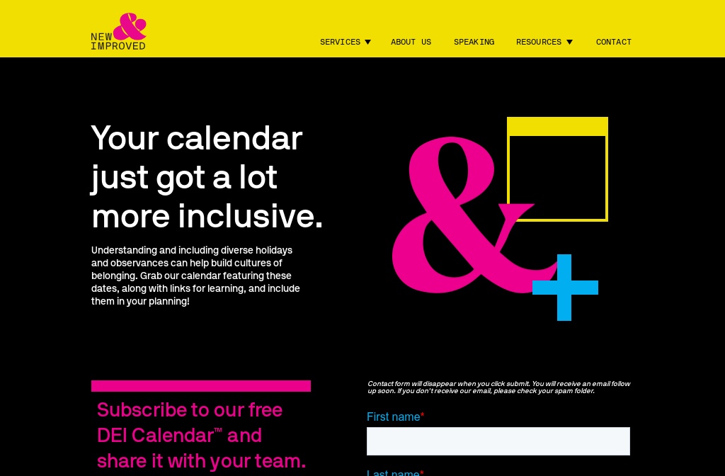 Resources: Subscribe to Our Free DEI Calendar