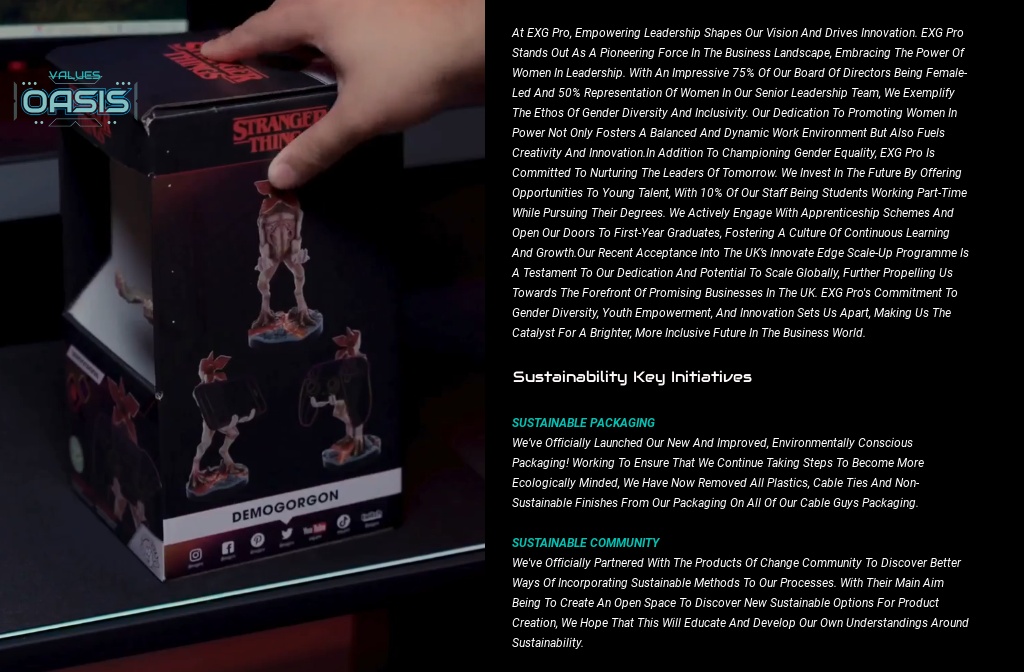 Partners EXG Pro — Values