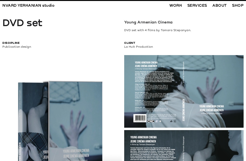 Nvard Yerkanian — Tamara Stepanyan - DVD set