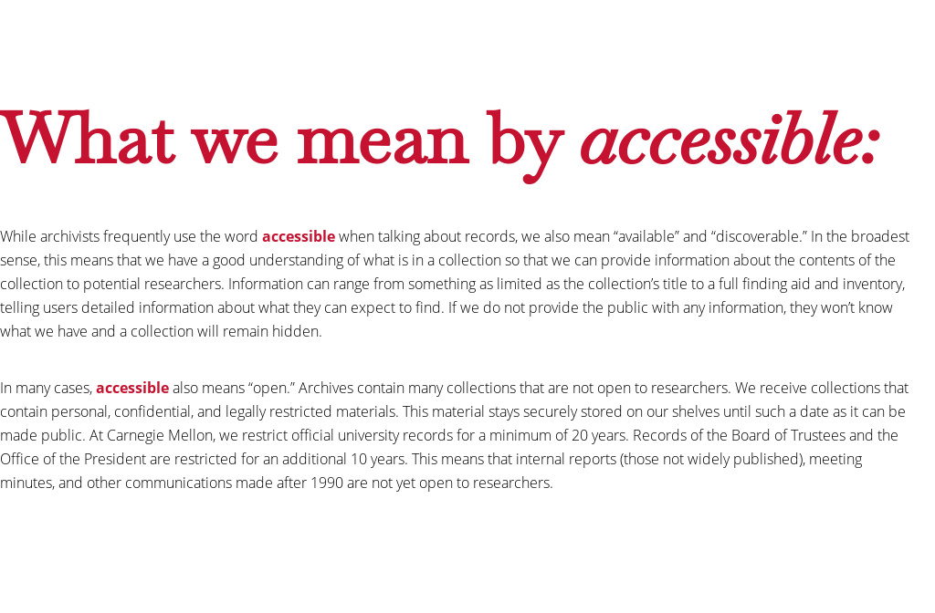 Accessibility Definition