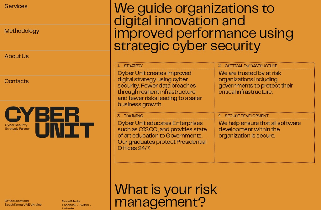 Cyber Unit Technologies — About Us