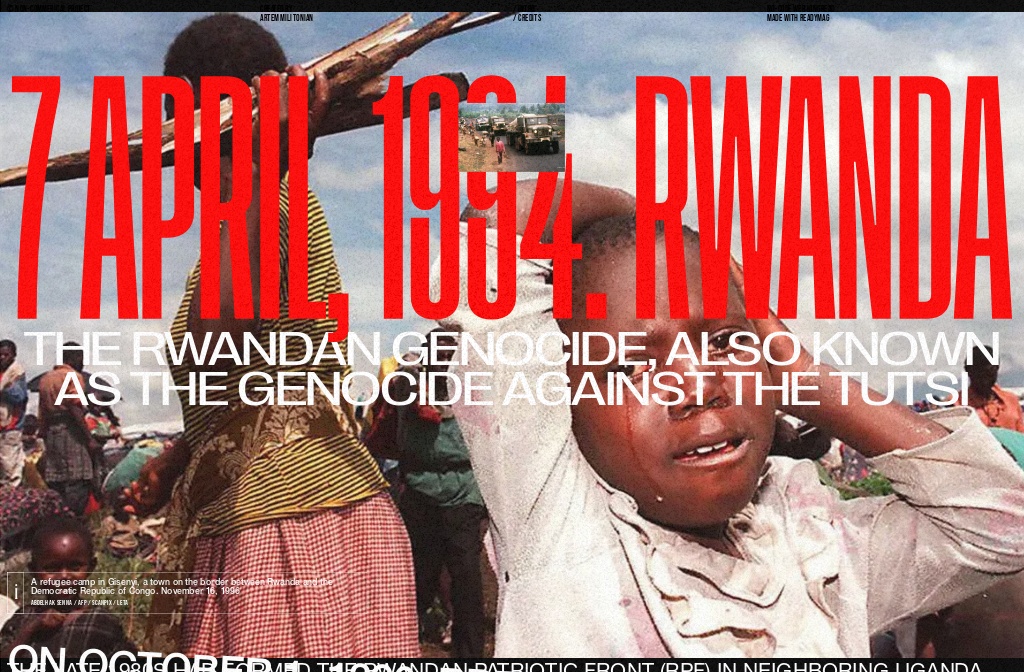 30 Years of Rwandan Genocide