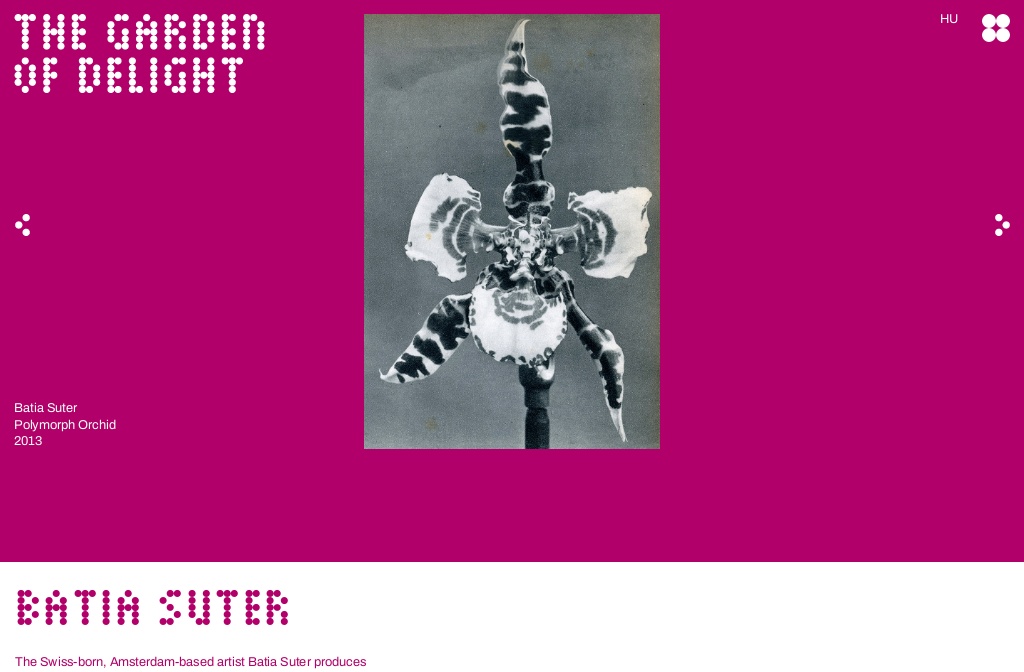 THE GARDEN OF DELIGHT — BATIA SUTER