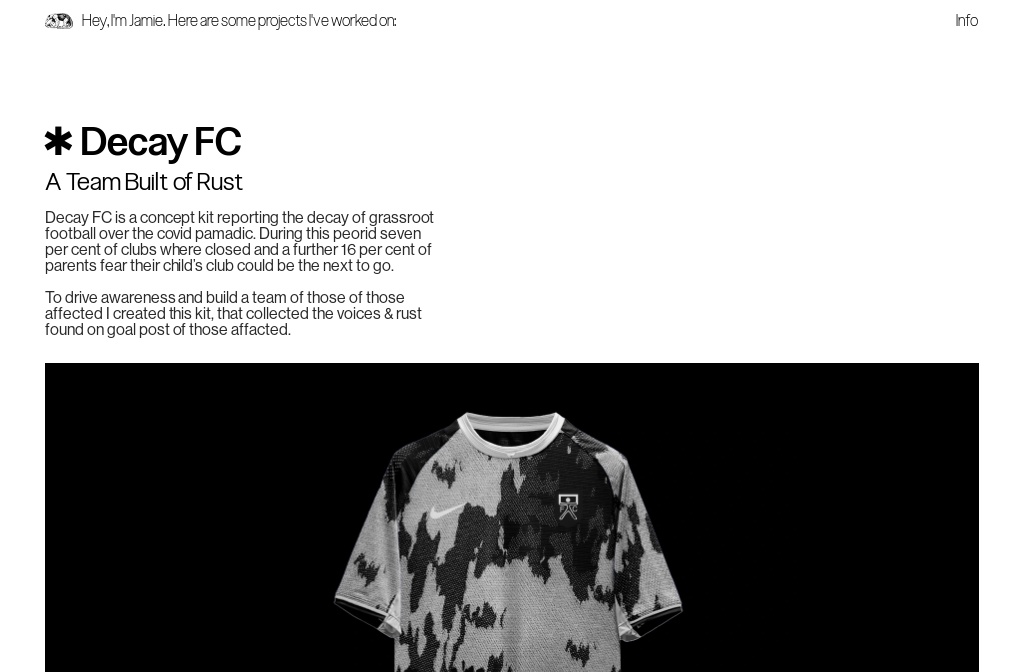 JAMIE ANTIN — DECAYFC