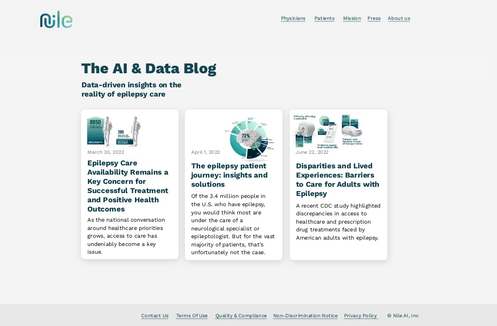 Nile The Neurological App — AI Blog