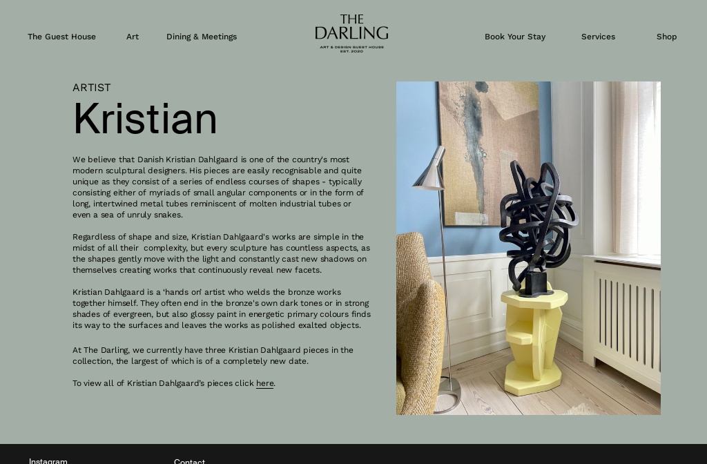 The Darling — Artist: Kristian Dahlgaard