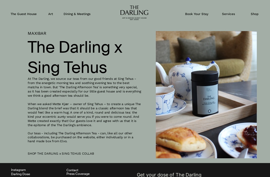 The Darling — Maxibar: Sing Tehus