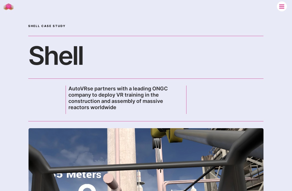 AutoVRse Enterprise Training — Shell Case Study
