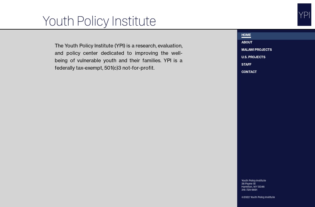 YPI Youth Policy Institute