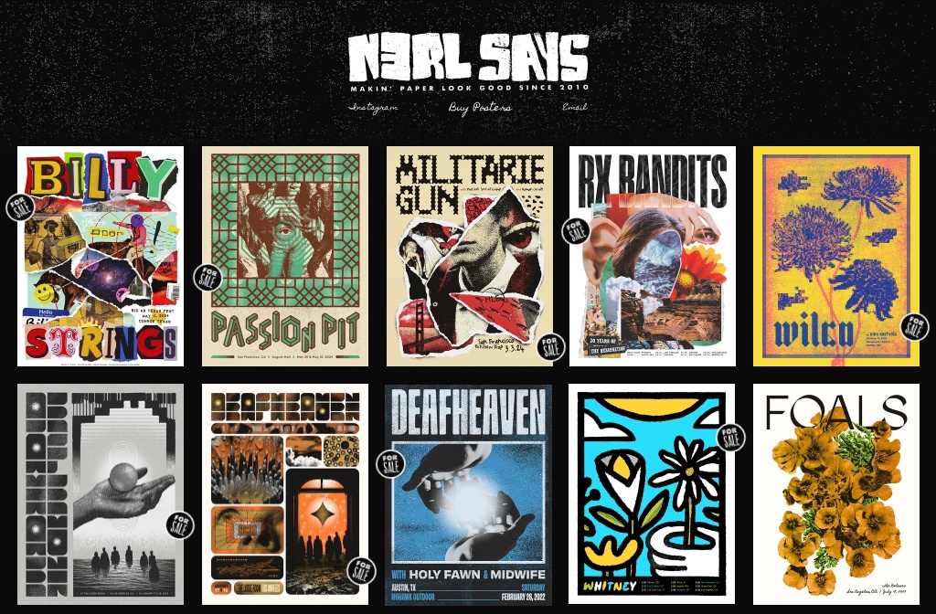 Nerl Says Posters