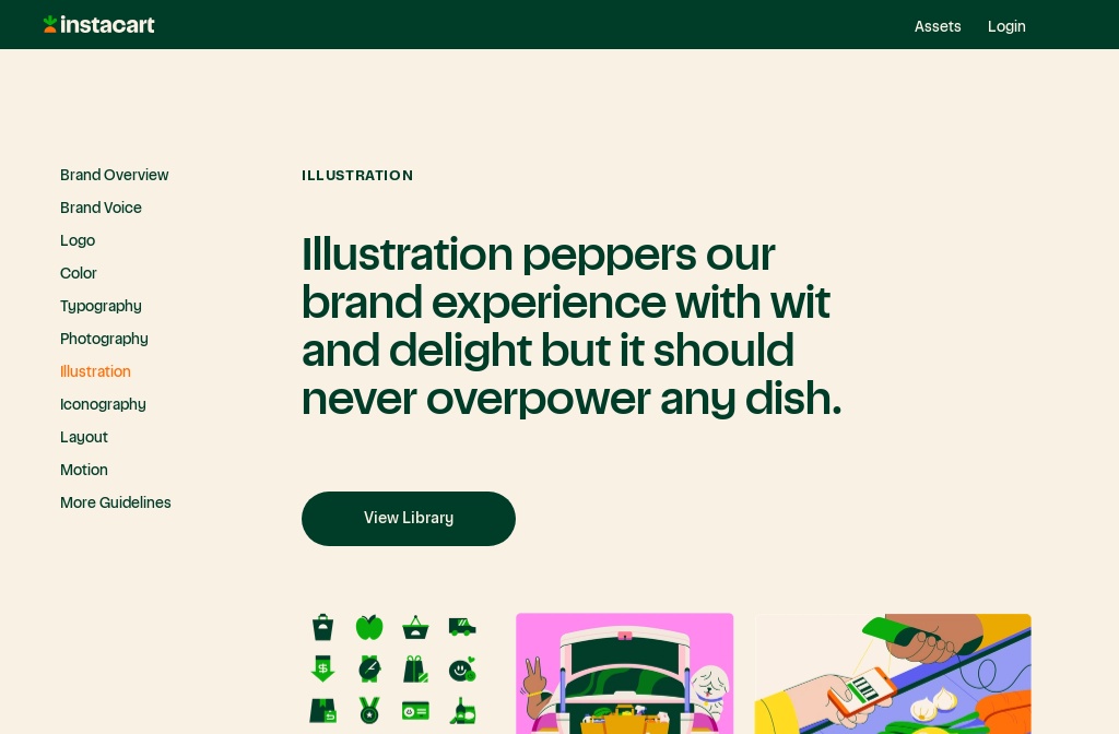 Instacart Brand Guide — Instacart Illustration