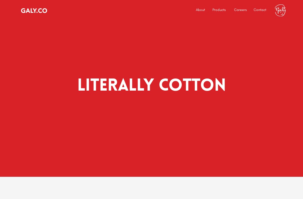 GALY.CO — Cotton