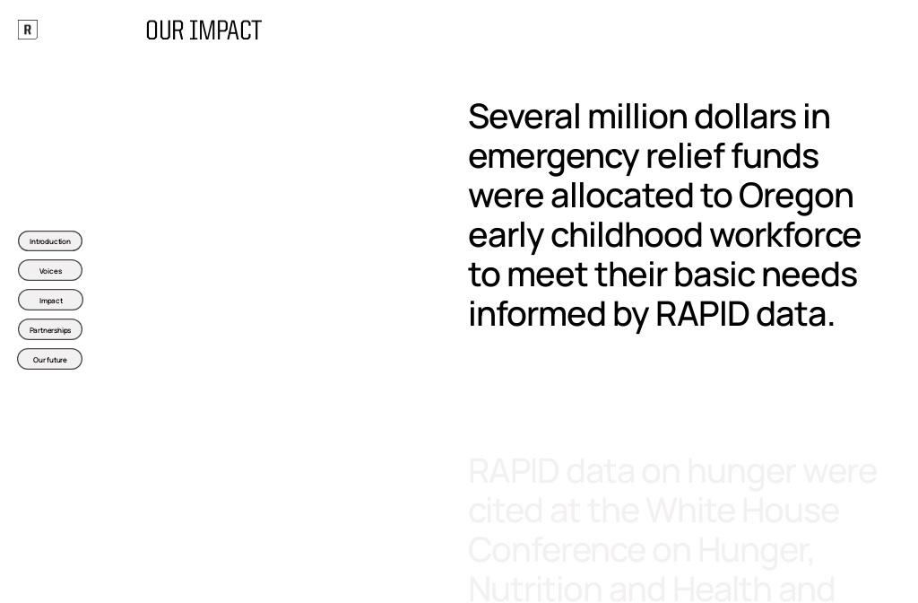 3 years of RAPID — Our impact