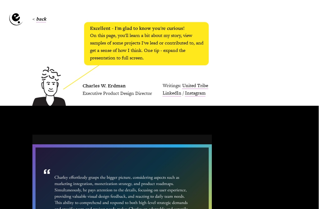 Portfolio of Charles Erdman — charleserdman.com/