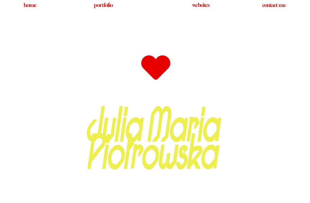 Julia Maria Piotrowska [PORTFOLIO]