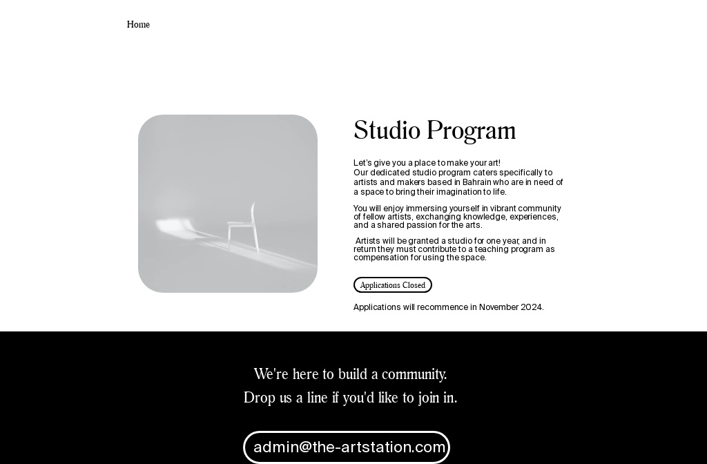 The Art Station — studio