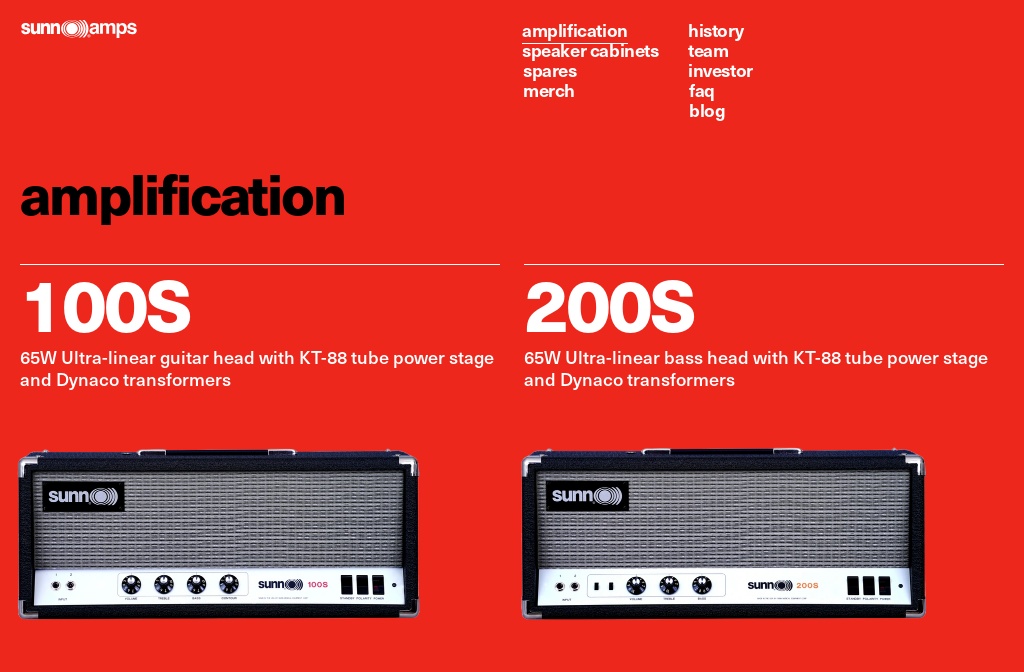 Sunn Amplification — amplification