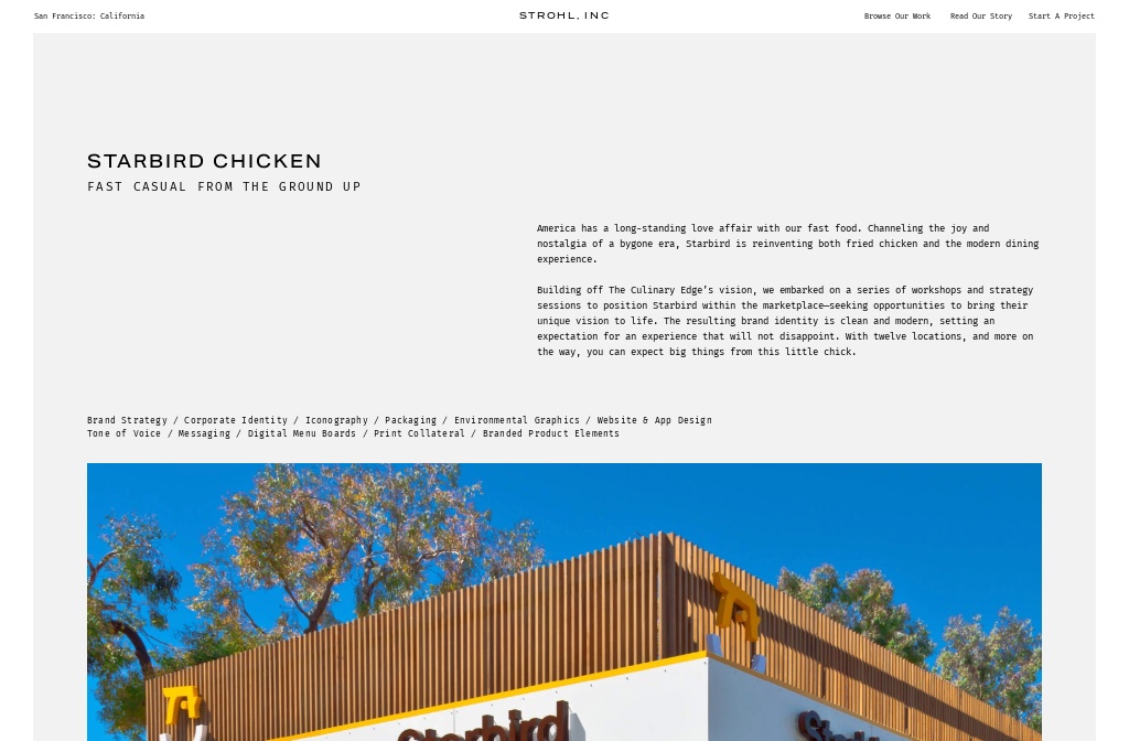 Fast Casual Restaurant Branding and Design for Starbird Chicken ...