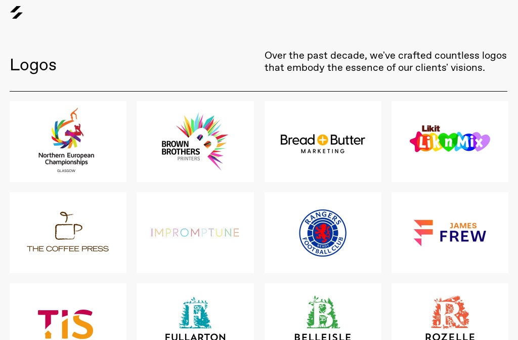 See Saw | Graphic Design Studio | Ayrshire, Scotland — Logos