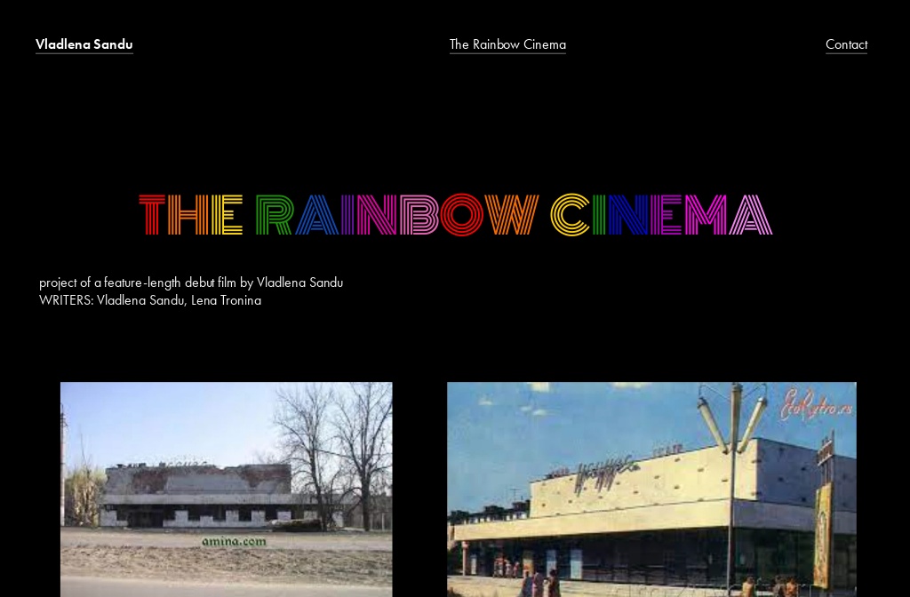 Vladlena Sandu — The rainbow cinema