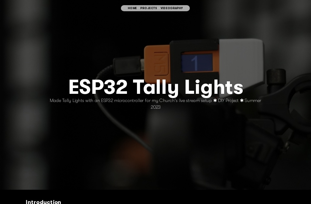 ESP32 Tally Lights