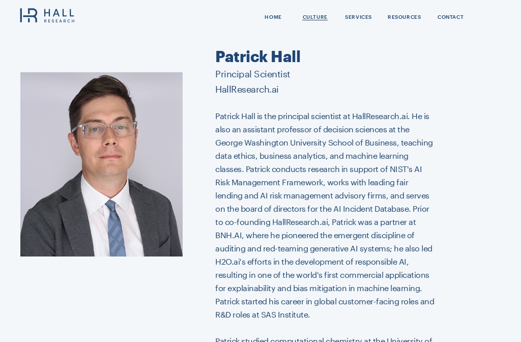 HallResearch — Team