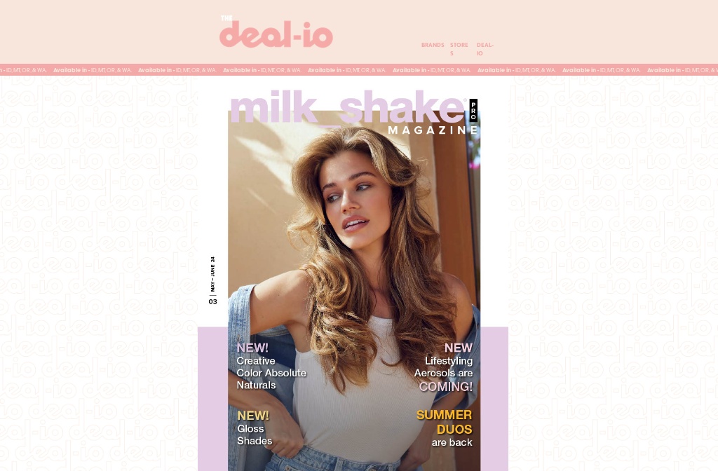 DEALIO — MilkShake