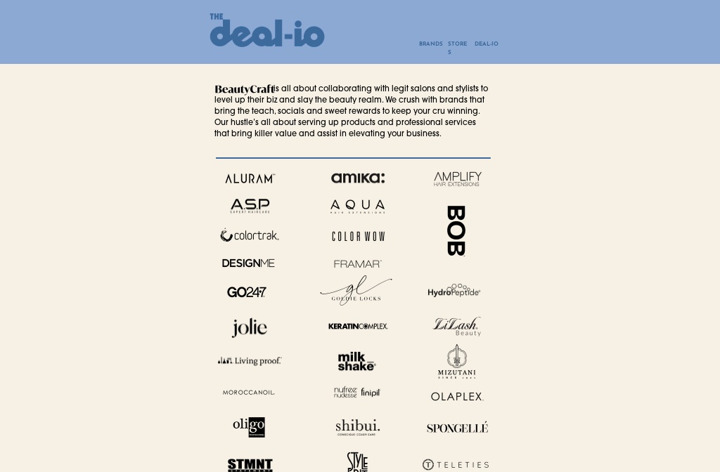DEALIO SEPT/OCT — Brands